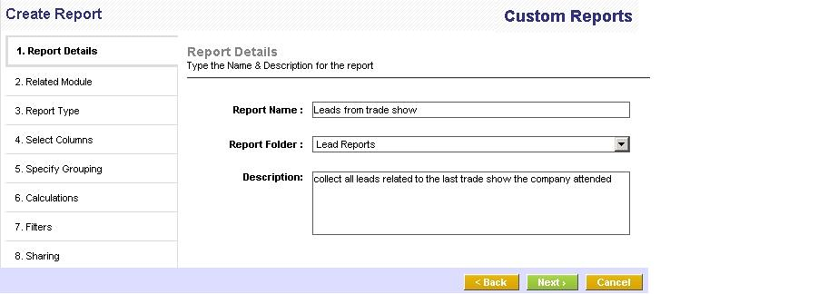 Working with the sales process